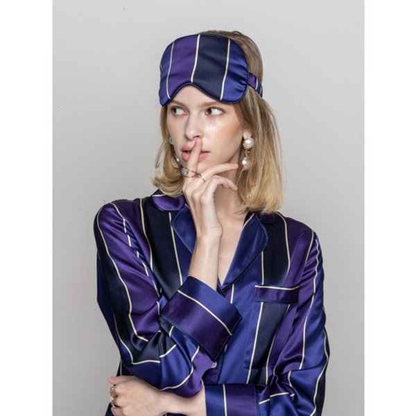 [해피스트니스] 실크 100% 아이마스크 Parachute Purple - SSG.COM