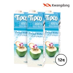 팁코 코코넛워터 혼합주스 1L x 12팩 - SSG.COM
