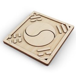 영공방 목판 만들기 운동 태극기 3.1 CM262 - SSG.COM