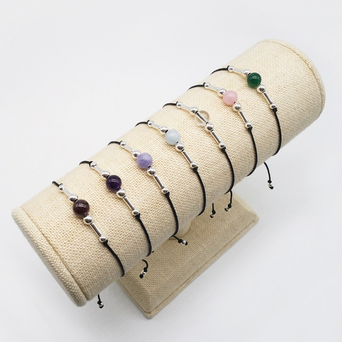 925 Silver 실버 and 탄생석 원석 매듭 실팔찌-펄린, 믿고 사는 즐거움 SSG.COM