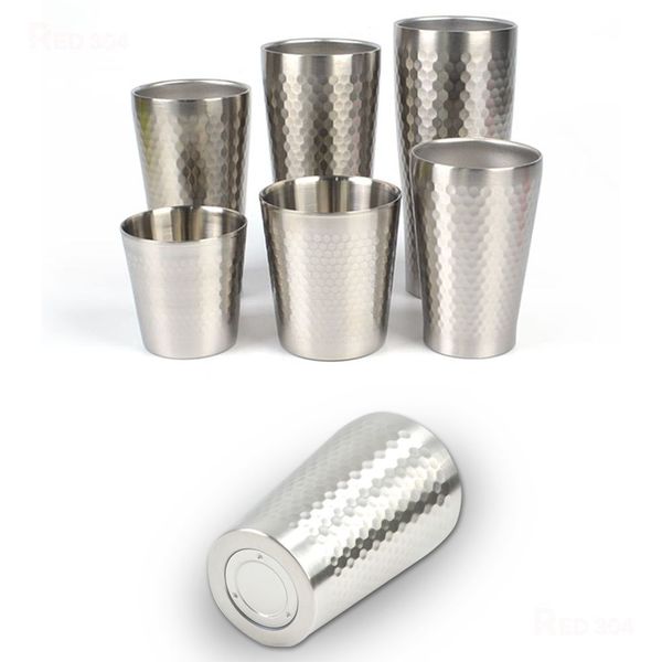 280ml 이중 스텐컵 얼음컵 커피컵 맥주컵 9cm - SSG.COM