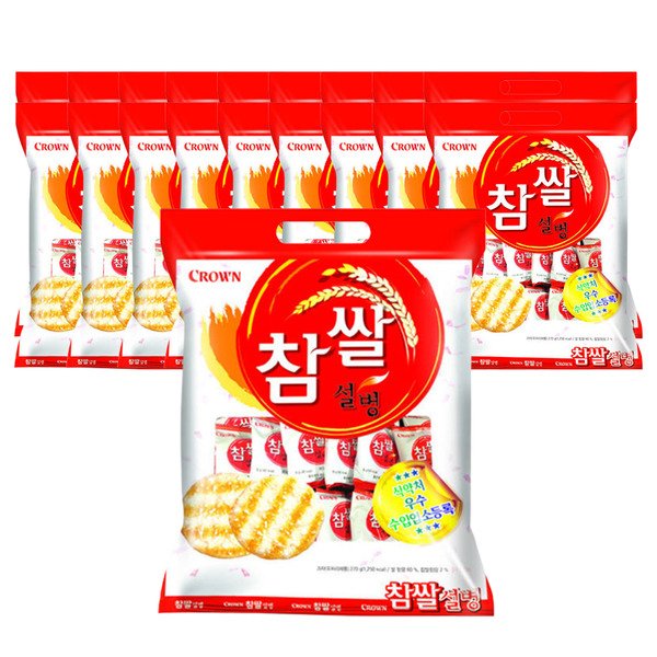 크라운제과 참쌀 설병 270g 20개 - SSG.COM