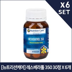 [뉴트리션케어] 레스베라톨 350 30정 x6 - SSG.COM