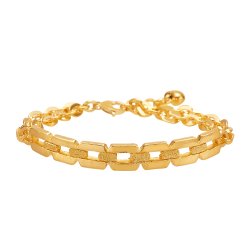 여자 순금 팔찌 체인 심플 사각 24K 18.75g 18K장식 - SSG.COM