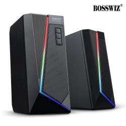 BOSSWIZ RGB LED 2채널 USB 스피커 OCS-S20 - SSG.COM