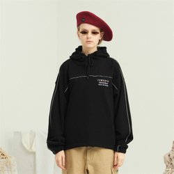[써틴먼스] PIPING WAIST STRING HOOD (BLACK) (S1939142) - SSG.COM