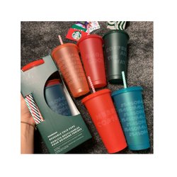 스타벅스 리유저블 홀리데이 빨대 콜드컵 텀블러 5개세트 710ml - SSG.COM