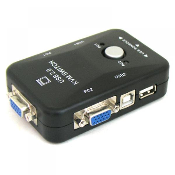 Coms USB KVM 스위치 PC 연결 주변장치 가능 2대 MT-201UK - SSG.COM
