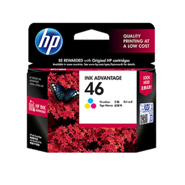 정품 HP잉크 No.46 CZ638AA 컬러3색 (2520hc/750매) - SSG.COM