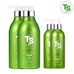 TS 프리미엄 샴푸 500g 2개 + 두피토닉 250ml 2개 - SSG.COM