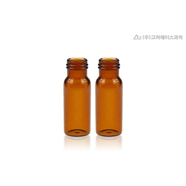 갈색 샘플 바이알 Only Vial KA.VIAL-A10ML 10ml 22x52mm Sample Vial(Amber) 100/PK - SSG.COM