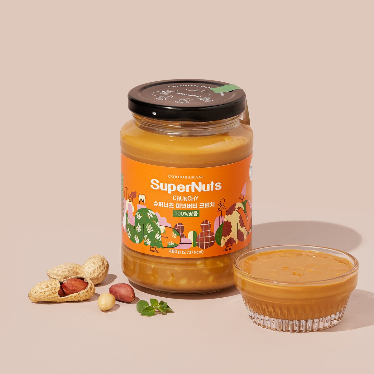슈퍼너츠 피넛버터 크런치 460g - SSG.COM