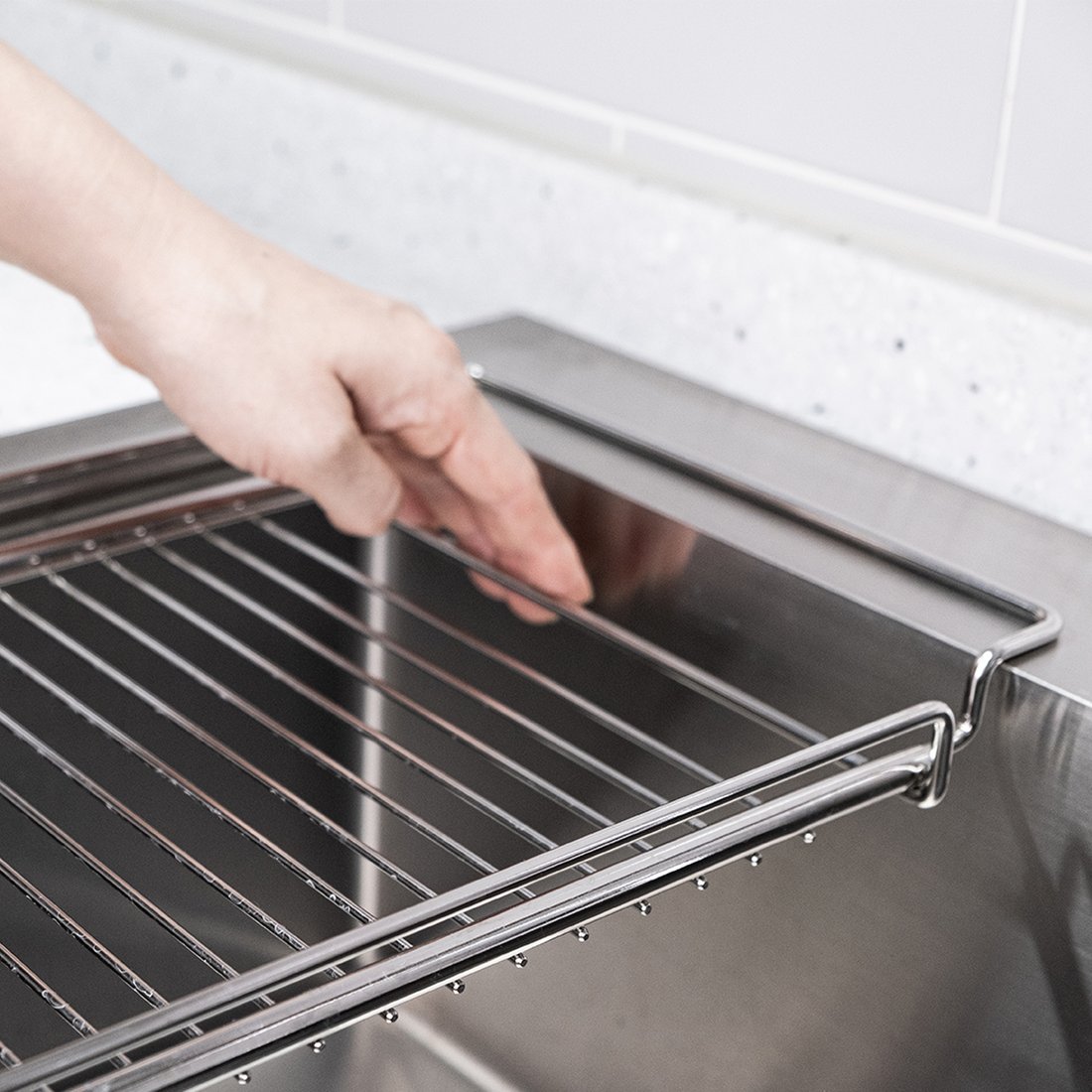 JVR 올스텐304 2IN1 슬라이드 식기건조대, 믿고 사는 즐거움 SSG.COM