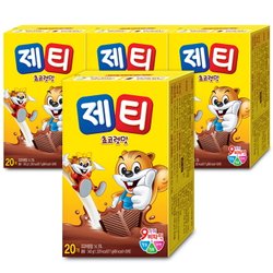 제티 쵸코렛맛 20Tx4개 총80T - SSG.COM