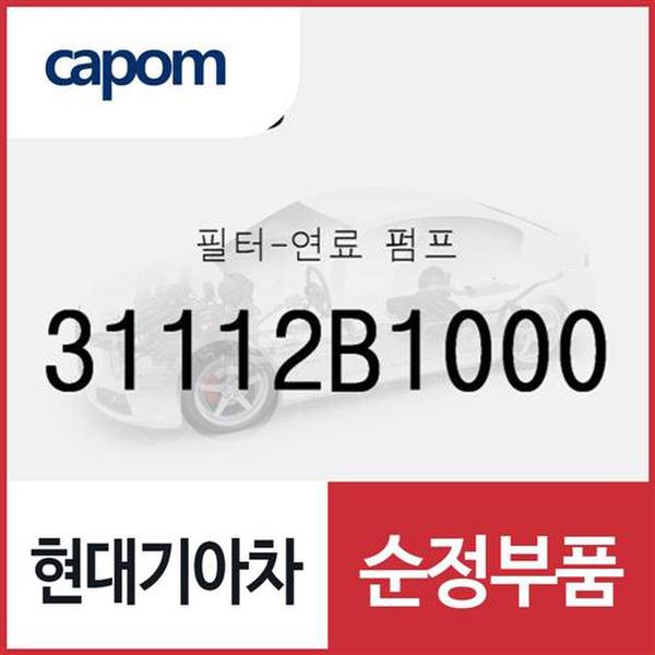 연료 펌프 필터(연료필터) (31112B1000) 올뉴 카니발, 더뉴 카니발, 제네시스, 제네시스 G80, 제네시스 EQ900 ...