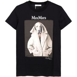 막스마라 23FW 블랙 발리도 티셔츠 VALIDO 004 - SSG.COM