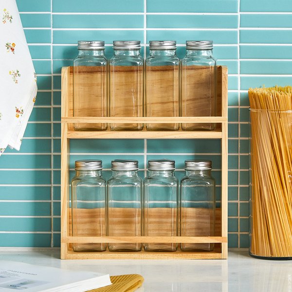 ON WOW 깔끔양념병 260ml 8P 우드랙세트 - SSG.COM