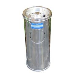 쓰레기통 스타일리시한 야외 업소용 스텐 대형 재떨이 휴지통 40L - SSG.COM