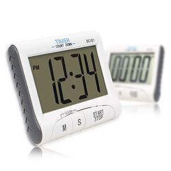 HICKIES 국가고시 토익 수능시험 대비 시간배분 연습용 시계기능 타이머 BIG LCD TIMER - SSG.COM