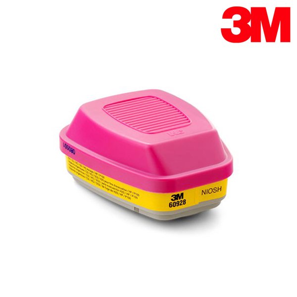 3M 60928K 방독/방진 마스크용 양구형 정화통 1조2입- - SSG.COM