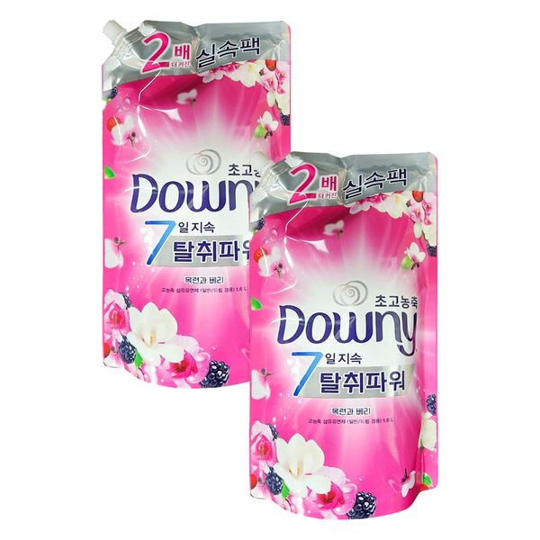 다우니 DNEEBUNF 섬유유연제 목련과 베리 1.6L리필 2개 - SSG.COM