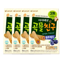 아이배냇 곡물친구 블루베리 40g 4개 - SSG.COM