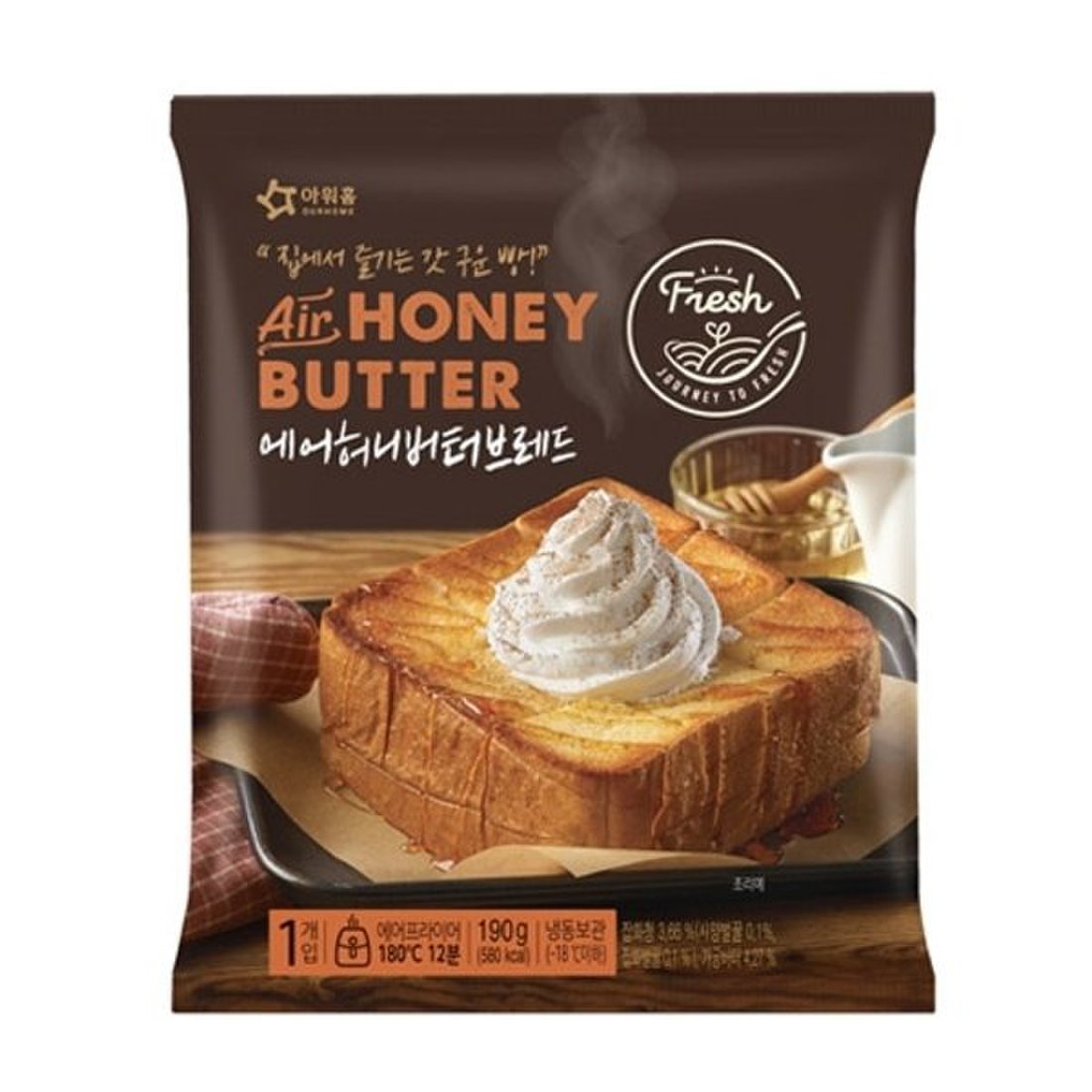 [푸른들마켓][아워홈] 허니버터브레드 190g, 믿고 사는 즐거움 SSG.COM