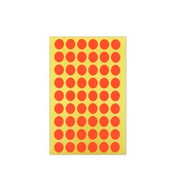 스티커4-B 1장-원스티커 54개 10P 진주황 - SSG.COM