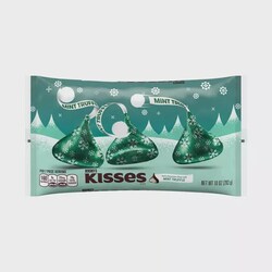 허쉬 키세스 홀리데이 민트트러플 다크초콜릿 283g - SSG.COM