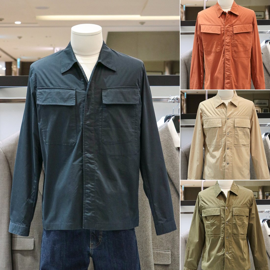 20FW MTG 워크 자켓형 셔츠 4종 택1 [CAD20/CAD21/CAD22/CAD23], 신세계백화점