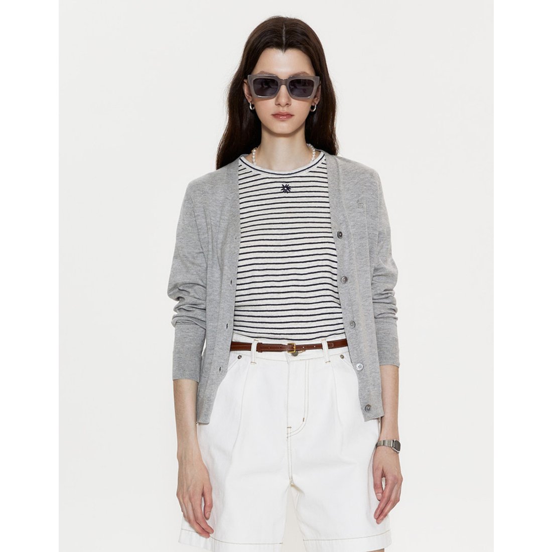 [23SS] [LF몰단독/인기베스트]그레이 멜란지 면혼방 HSSW3BC42G2, 믿고 사는 즐거움 SSG.COM