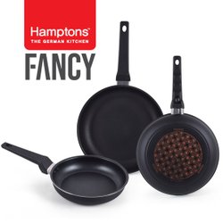 햄튼 팬시 다이아몬드 5중코팅 프라이팬 3종 20cm + 26cm + 28cm - SSG.COM