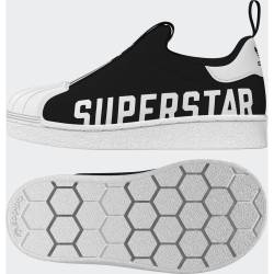 [아디다스키즈] 친환경 재생 소재가 함유된 슬립온 슈퍼스타 360 슈즈 (GX3236) - SSG.COM