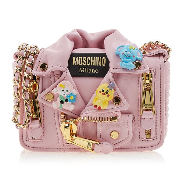 [라벨루쏘] [모스키노] A7539 8002 1224 가죽 재킷 숄더백 - SSG.COM