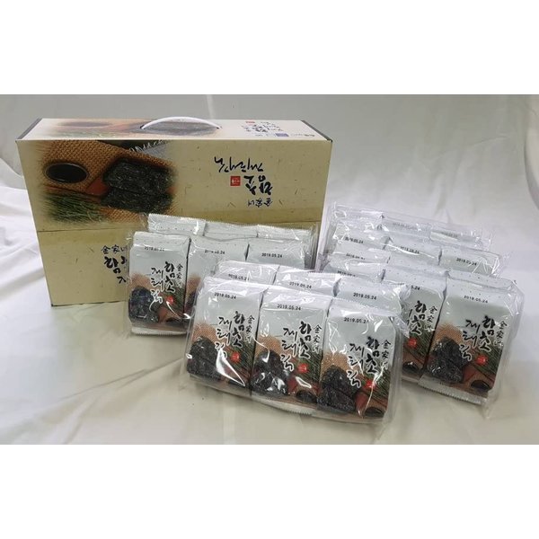 한울식품 김가네 함초김 (조미김4.5G3봉)9봉 - SSG.COM