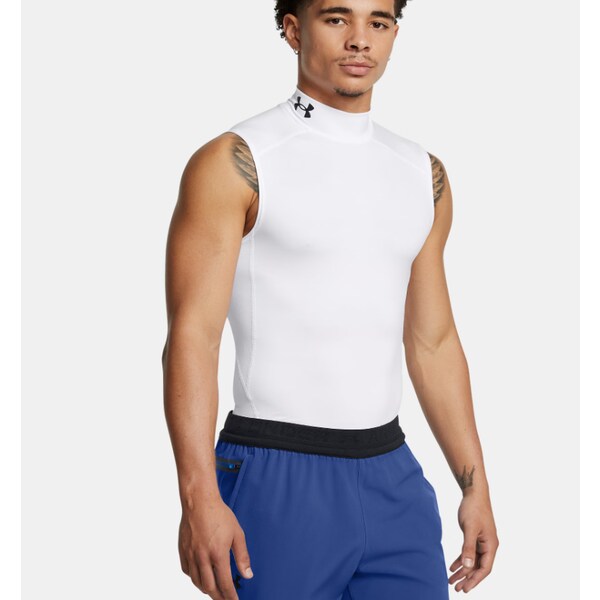 1361521 -100 화이트 히트기어 컴프레션 기능성 레깅스 모크 나시티 운동복 트레이닝복 - SSG.COM