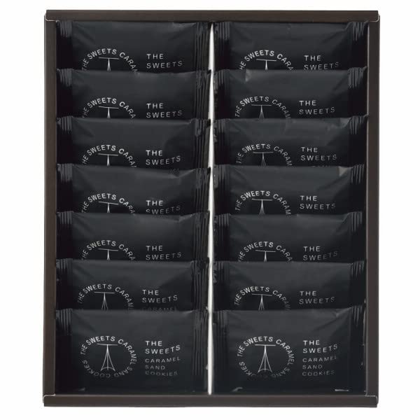 THE SWEETS 더 스위트 캐러멜 샌드 쿠키 CARAMEL SAND COOKIES (오리지널, 14 개들이) - SSG.COM