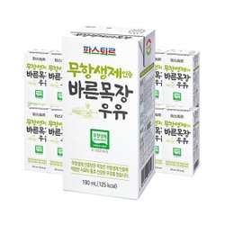 파스토르 바른목장무항생제 우유 190ML*24 - SSG.COM