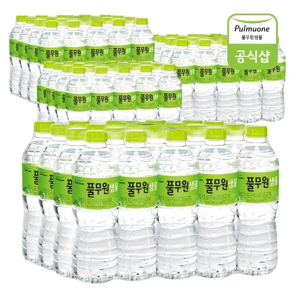 풀무원 생수 500ml x 80병 물 배달 미네랄워터 330 300 - SSG.COM