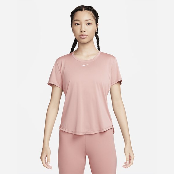 나이키반팔티 OQC DD0639-618 나이키 드라이 핏 원 여성 스탠다드 숏슬리브 탑 - SSG.COM