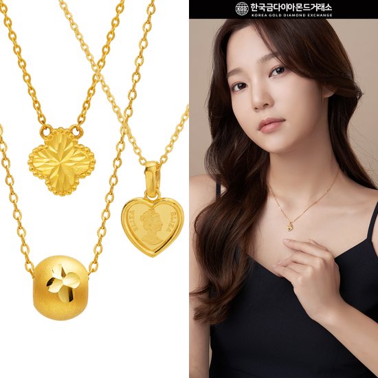 여성 24K 순금 목걸이 3.75g 체인 펜던트 디자인 모음 - SSG.COM