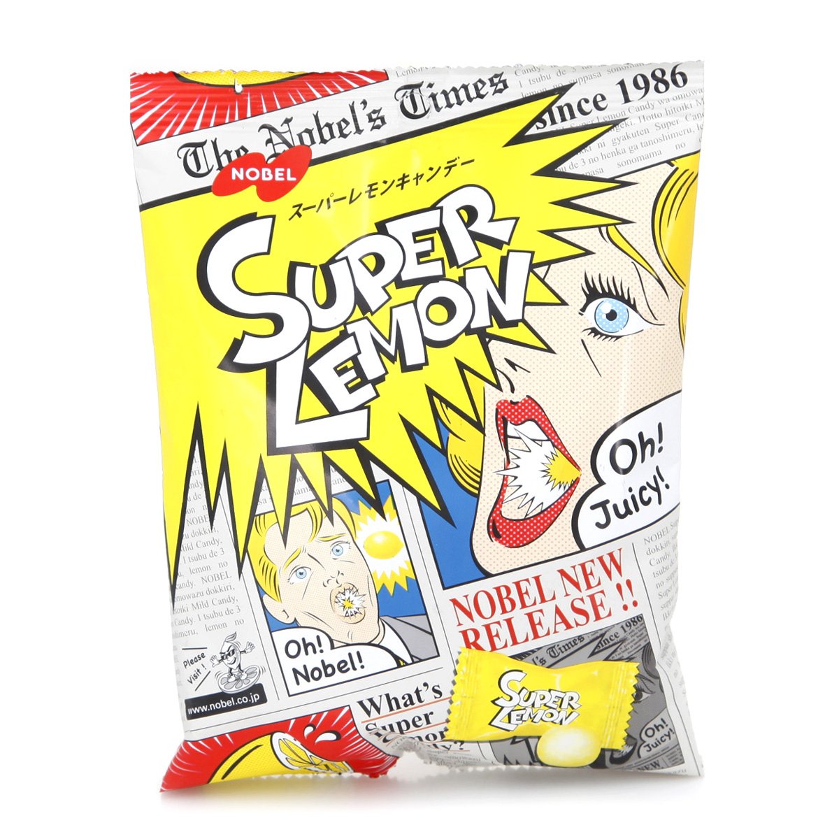 노벨 슈퍼 레몬캔디 83g - SSG.COM