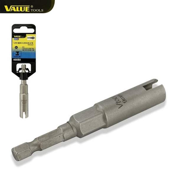 VALUE 나비 (볼트)너트 비트소켓 9mm 40080 나사조임 - SSG.COM