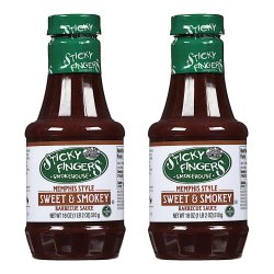 멤피스 오리지널 스티키 핑거 바베큐 소스 Memphis Sticky Fingers Bbq Sauce 510g 2개 - SSG.COM