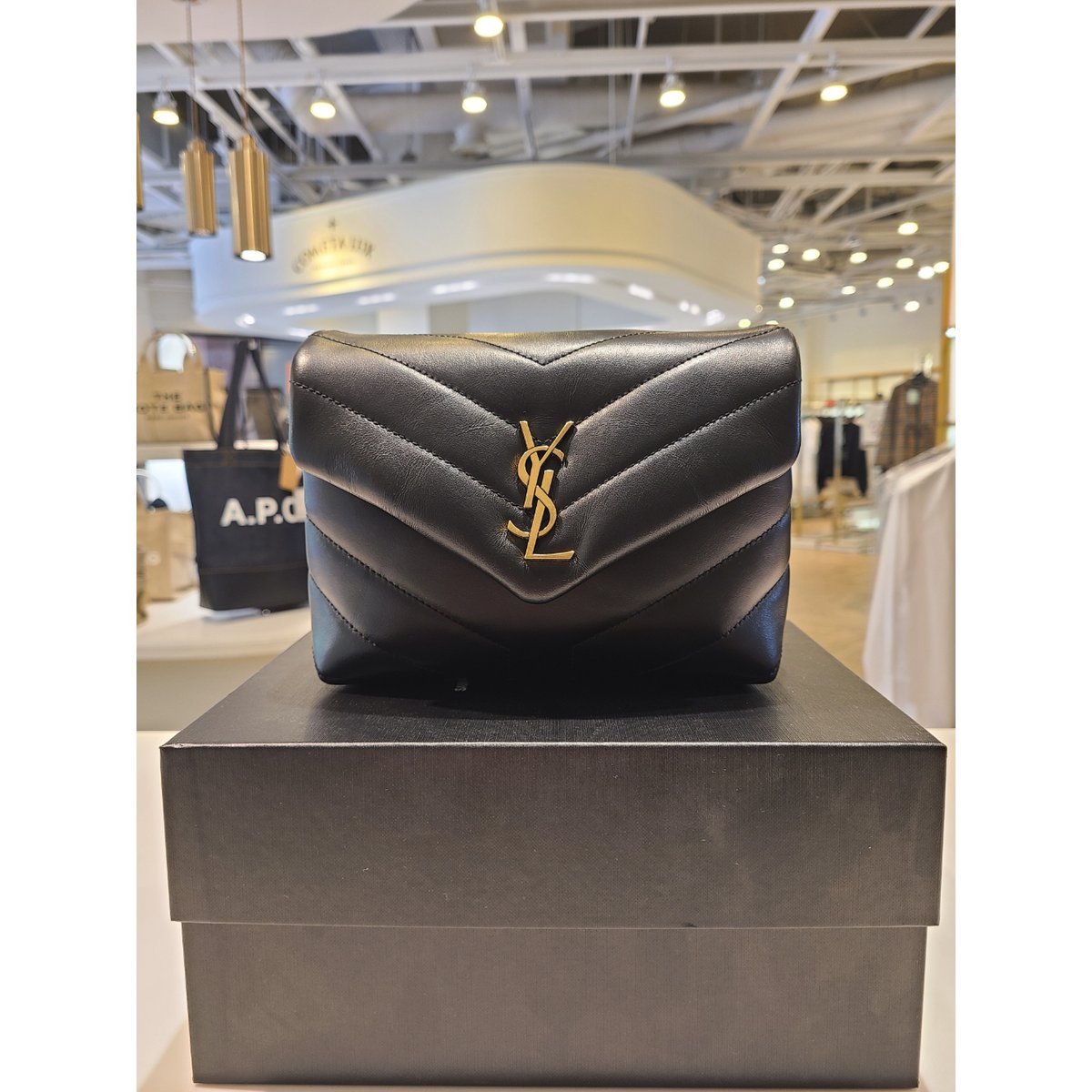 [파주점] [SAINT LAURENT] 생로랑 금장 루루 미니 토이백 678401-DV707-1000 - SSG.COM