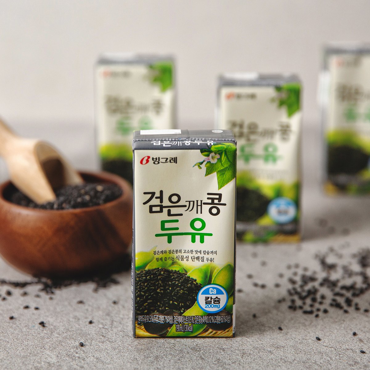 [빙그레] 검은깨콩두유 190ml*24개입 - SSG.COM