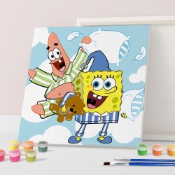 DIY 그림 그리기 스펀지밥 파자마파티 25x25 - SSG.COM