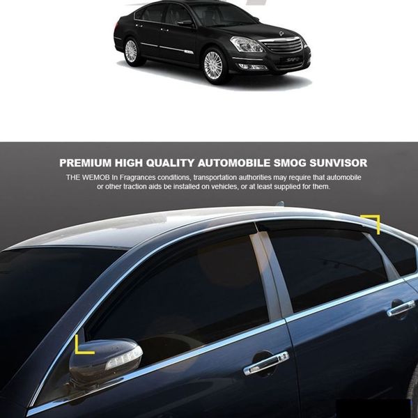 SM7 썬바이저 블랙 선바이저 윈도우 창문 빗물받이 - SSG.COM