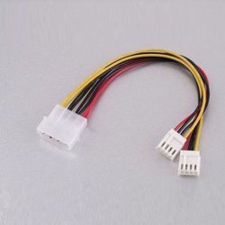 전원 FDD 4핀 IDE 4핀 변환 케이블 12V 20cm - SSG.COM