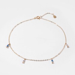 10K 물고기 탄생석 발찌 LWT24004T - SSG.COM